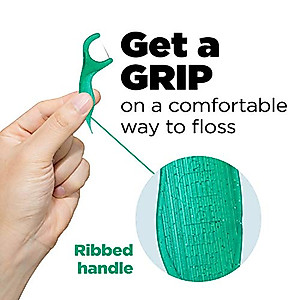 Sunstar 891J GUM Professional Clean Flossers (Bag of 40 Floss Picks)