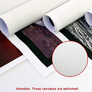 Greek Alphabet Wall Art Canvas Prints Retro Posters for Classroom Learning Painting Modern Ancient Letters Decor for Bedroom Unframed Size 12x18inch(30x45cm)