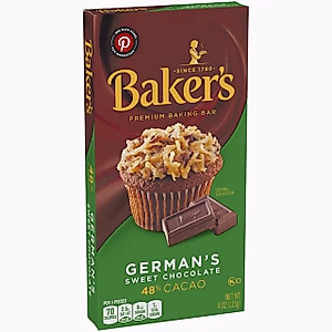 Bakers Sweet German Chocolate, 4 oz