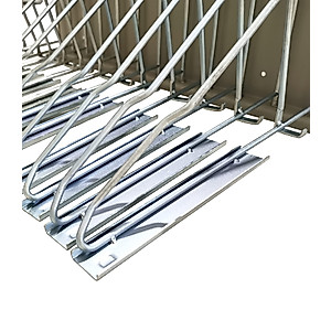 Landrol Heavy Duty Pivot Wall Display Rack Plan Center Blueprint Storage Hanging Poster with 12 Pivot Brackets