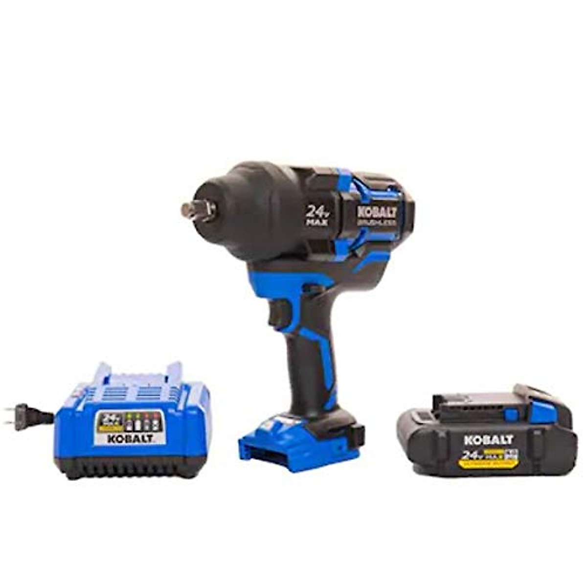Kobalt XTR 24-Volt Max 1/2-in Drive Cordless Impact Wrench (1-Battery Included)