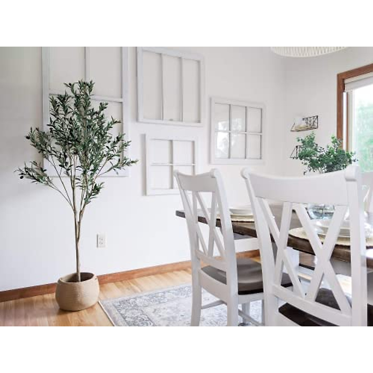 Goodpick Cute Round Basket - Cotton Rope Jute Baskets in Living Room Woven Towel Basket Bedroom Storage Bakset for Children Corner Plant Basket Indoor, Jute, 10"D x 8.3"H