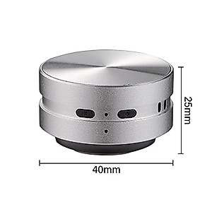 Bone Conduction Speaker, True Wireless Speakers Mini Portable Stereo Sound Creative Portable Speaker Compatible with iPhone, iPad, Samsung, Tablets and More Bone Conduction Sound Box