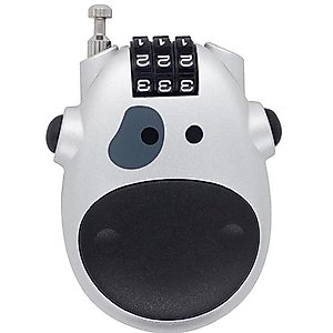 Retractable Cable Lock Mini Lock Number Padlock Luggage Locks with Cable for Suitcases Bike Snowboard Stroller