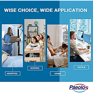 Paeolos Remanufactured Upgraded 962XL Ink Cartridges Combo Pack Replacement for HP 962 XL 962XL Work for HP OfficeJet Pro 9015 9025 9010 9012 9018 9020 9026 9027 9028 9029 Printer,4 Packs