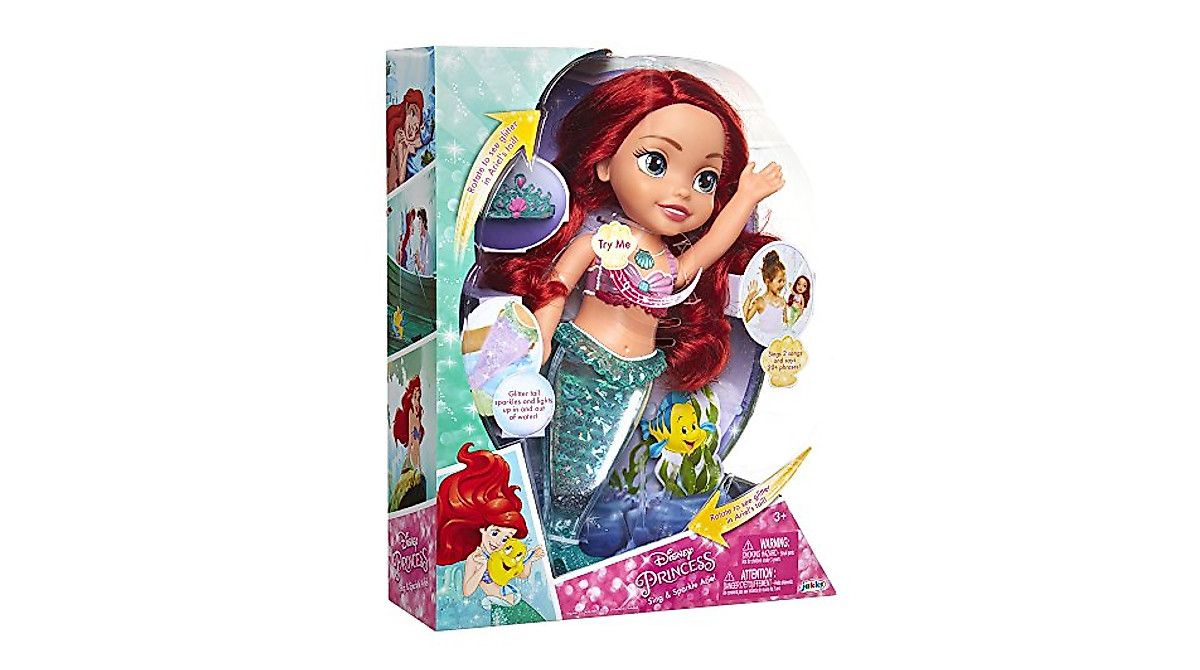 Sparkling Disney Princess Doll - Ariel's Glitter & Lights