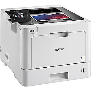 Brother L-8360CDW Series Business Color Laser Printer | Wireless | Mobile Printing | Auto 2-Sided Printing | Print Up to 33 ppm | Up to 250 Sheets Paper Input | 2.7" Color Touchscreen + Printer Cable