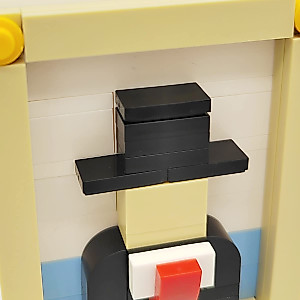 MIKEMENG 93pcs The Son of Man MOC Building Blocks Set World Famous Art Paintings Blocks Toys Educational Classic Toy Bricks STEM Gift Toys for Kids Boys Girls