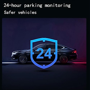 Smart Dash Cam, 1080P FHD Dash Camera for Cars, Smart Dash Camera for Cars, Built-in G-Sensor, WDR, Super Night Vision, Loop Recording, Parking Monitor