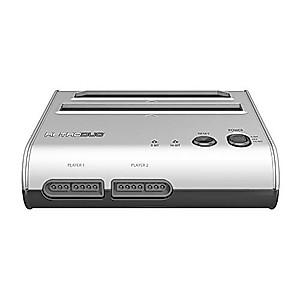 Retro-Bit Retro Duo 2 in 1 Console System - for Original NES/SNES, & Super Nintendo Games - Silver/Black