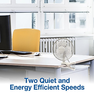 Air King Clip Fan, 6 inch, White