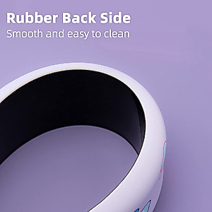 GeekShare Cute Wrist Rest Support Mouse Pad Set- Non-Slip Rubber Base and Lightweight Memory Foam Wrist Rest for Keyboard and Mouse, Perfect for Gaming,or Home Office Work(Mousepad & Wrist Rest)
