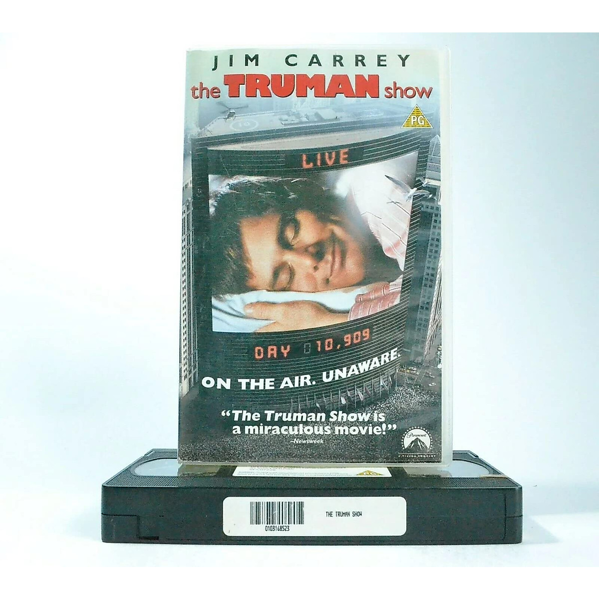 Liphontcta The Truman Show: A Peter Weir Film (1998) - Satirical Drama - Jim Carrey - VHS
