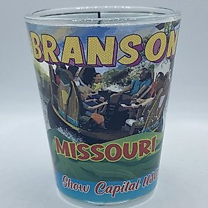 Branson Missouri Shot Glass 2 Onz. 2.25" high x 1.9" Width