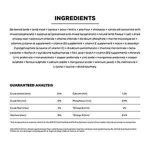 GO! SOLUTIONS Sensitivities – Lamb Recipe – Limited Ingredient Dog Food, 3.5 lb – Grain Free Dog Food for All Life Stages – Dog Food to Support Sensitive Stomachs