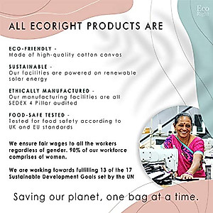 Eco Right Insulated Lunch Bag Women, Work Lunch Box for Men, Adults
