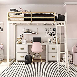 Little Seeds Monarch Hill Haven White Single Pedestal Kids’ Desk