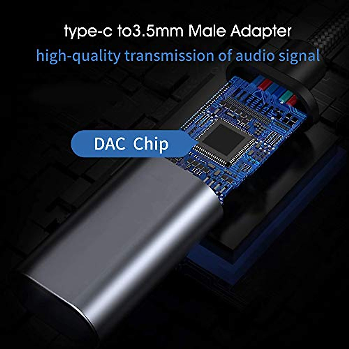 USB C Aux Cable (2 Pack),Type C Male to 3.5mm Male Jack Adapter,Extension Audio Cord for Car Stereo,Speaker,Headphone Samsung Galaxy S22 S21 S20 Ultra S20+ 5G,Note 20/10, Pixel 4/3 XL (3.28ft, Grey)