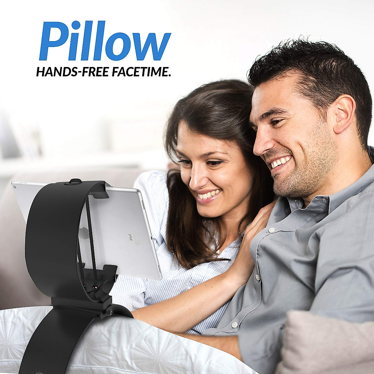 Clamp Champion Pro - Universal Tablet and Cell Phone Holder and Stand for The Couch, Bed, Car, Kitchen, Leg, Office, Airplane, Pillow - Fits 3 Inch to 12 Inch Devices (Black)