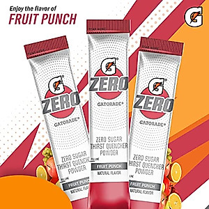 Variety Pack Gatorade Zero - Gatorade Powder - Gatorade Zero Powder Packets - Gatorade Powder Packets - Gatorade Packets - Gatorade Powder Zero - Gatorade Zero Sugar - Gatorade Powder Mix Variety - Monocorn Products (40)