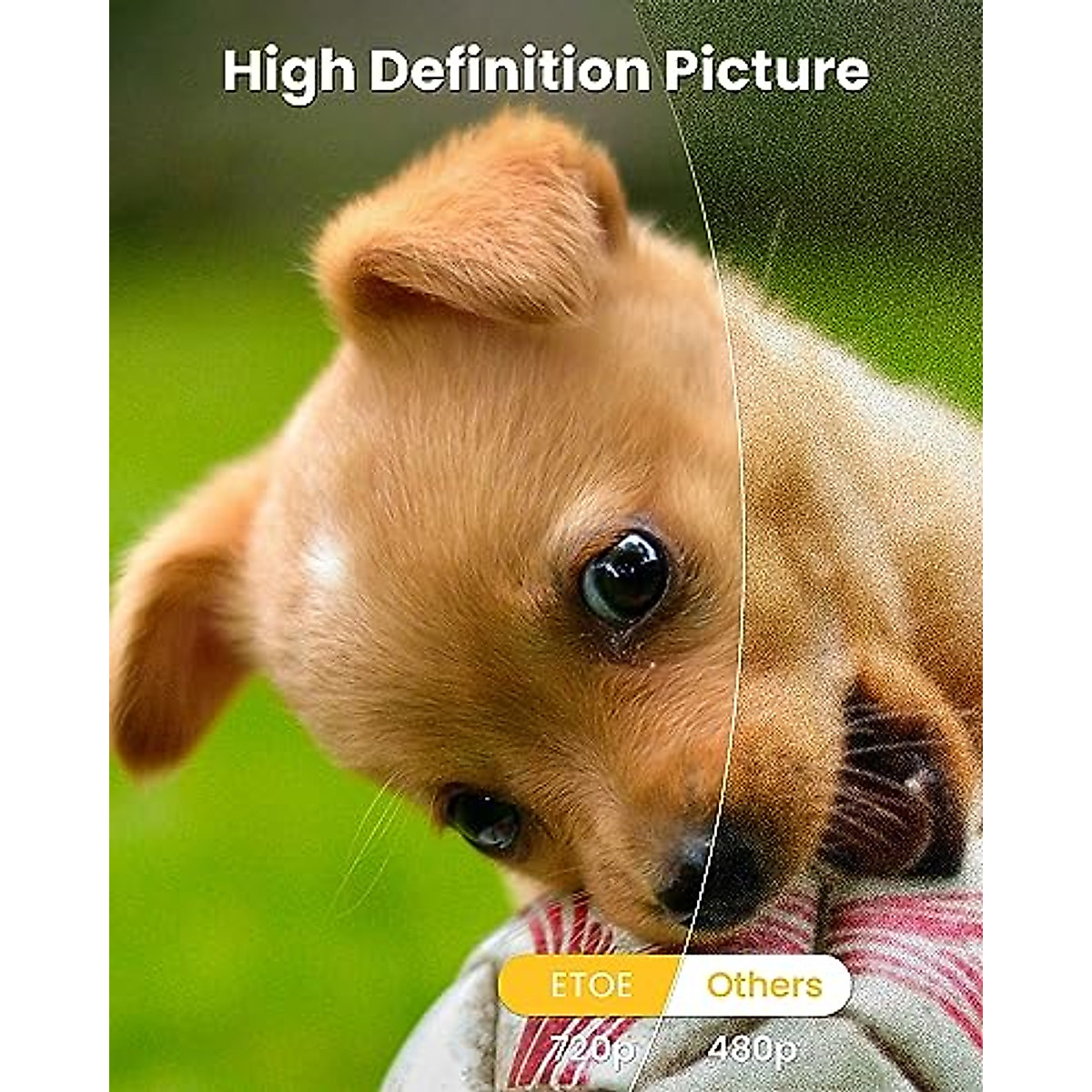 Mini Portable Projector with 720P Native Resolution, Dustproof Projector Compatible with Windows/ TV stick with HDMI connection