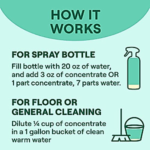 Seventh Generation Multi Surface Cleaner Concentrate Lemon Chamomile scent 2 Pack Multi Purpose Cleaner Floor Cleaner 23.1 oz