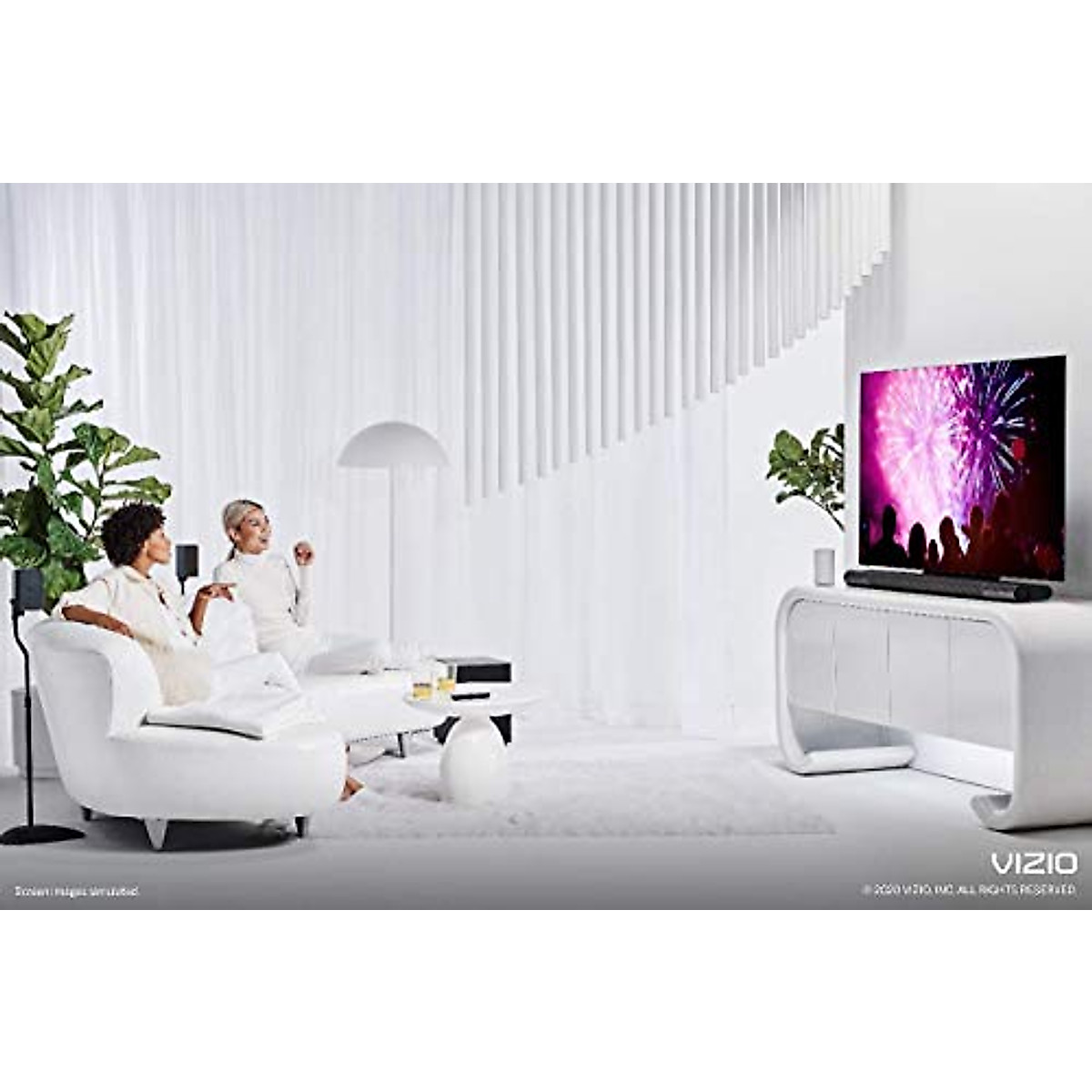 VIZIO Elevate 5.1.4 Home Theater 48" Sound Bar Dolby Atmos and DTS:X (P514a-H6) (Renewed)