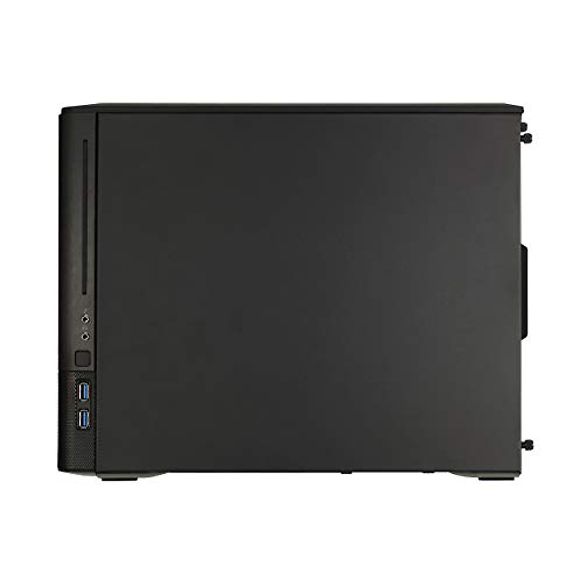 Fractal Design Node 804 - Black - Cube Compact Computer Case - mATX - High Airflow - Modular Interior - 3X Fractal Design Silent R2 120mm Fans Included - USB 3.0 -Window Side Panel