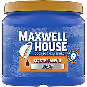Maxwell House Master Blend Light Roast Ground Coffee (26.8 oz Canister)