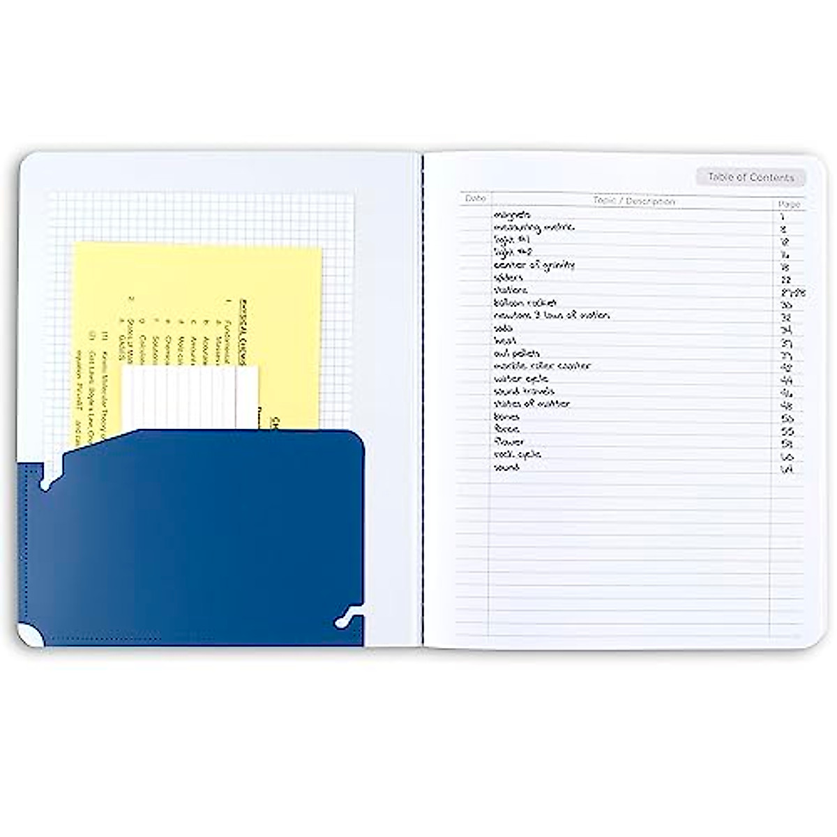 Five Star Interactive Notetaking Composition Books, 3 Pack, 1-Subject, College Ruled Paper, 11" x 8-1/2", 100 Sheets, Black, Amethyst Purple and Forest Green (38611)