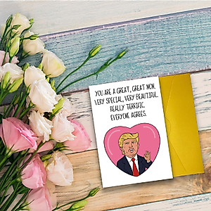 UUEFKTN Funny Birthday Card for Mom, Mothers Day Card Mothers Day Gift For Mom, Humor Mother's Birthday Card Gift For Mum, Funny Baby Shower Card Pregnancy Announcement Card for New Mom