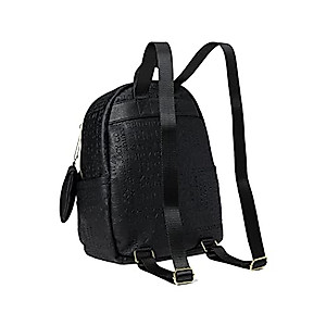 Juicy Couture Word Play Backpack Debossed Black Logo One Size