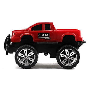 Vokodo Toy Semi Truck And Trailer 20 Inch Push And Go With Lights And Sounds Includes 6 Pickup Cars Kids Big Rig Auto Carrier Vehicle Pretend Play Great Gift For Preschool Children Boys Girls Toddlers