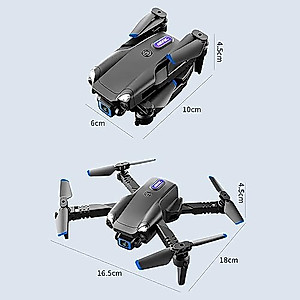 RKSTD RC Drone With Camera - One Button Takeoff/Landing, Gravity Sensor, Gesture Control, 3D Flip, Voice Control, HD RC Drone For Kids, Fpv Adult Beginner RC Drone, Holiday Gift