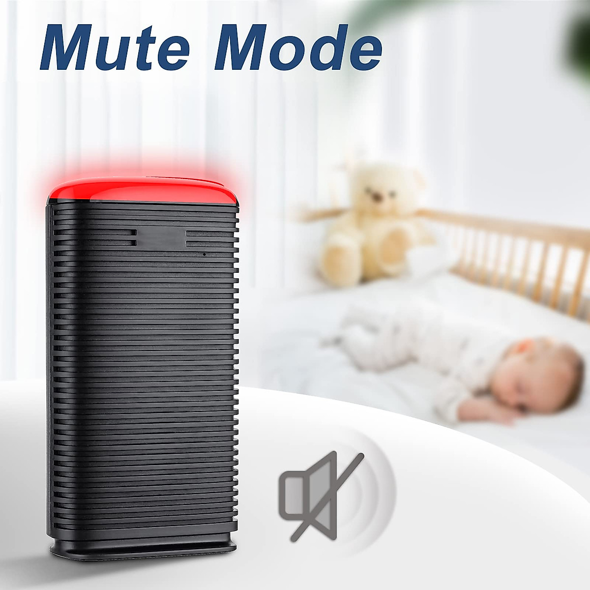 KERUI DW9 Wireless Driveway Alarm Long Range Weatherproof Motion Detector & Sensor - Security Driveway Alert System - Protect Outside Property