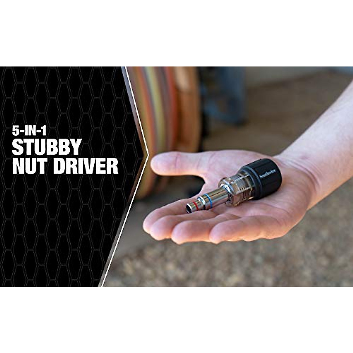Southwire NDS5N1; 5 IN 1 STUBBY NUT DRIVER(TRI)