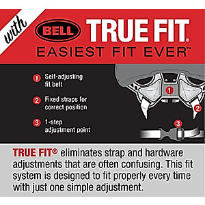 Bell 7060097 Adult Black Ti Fang Rig Helmet