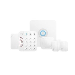 Certified Refurbished Ring Alarm 7-piece kit (2nd Gen) – home security system with optional 24/7 professional monitoring – Works with Alexa