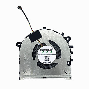 QUETTERLEE Replacement New Laptop CPU+GPU Cooling Fan for Lenovo ThinkBook 14S-IWL 14S-IML K4-IWL S540-14IWL 6Pro-14IWL Series DFS5K123043630 FLDU DFS150305180T FL05 DC5V 0.5A Fan