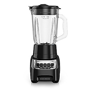 BLACK+DECKER Counter Top Blender, Black, BL1210BG