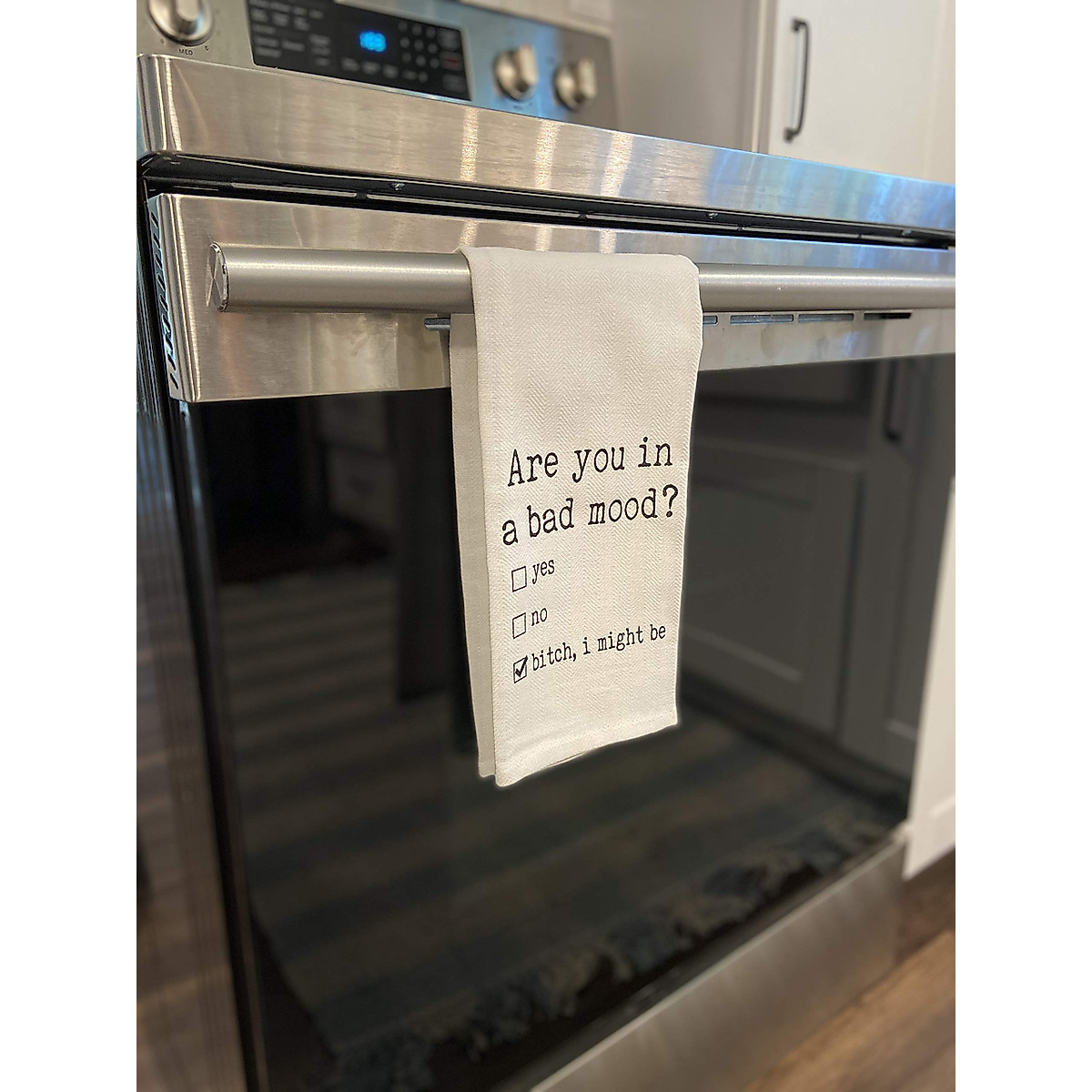 Are You In A Bad Mood Tea Towel