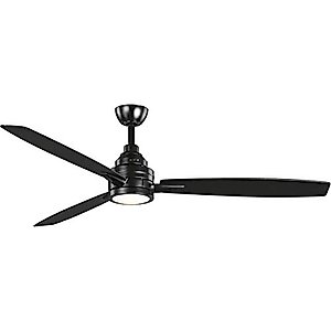 Progress Lighting Gaze Collection 60" LED Three-Blade Ceiling Fan