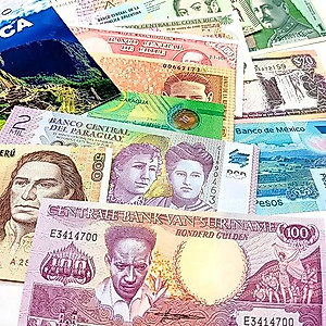 World Paper Money: 15 Banknotes from Latin America - Elevate Your Foreign Currency Collection with Old Banknotes and complete your Album of Collectibles. Certificate of Authenticity included.
