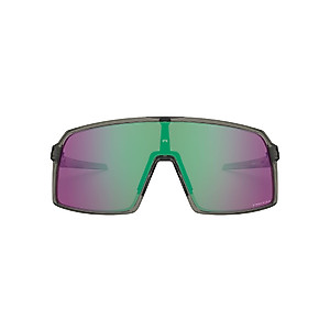 Oakley Men's OO9406 Sutro Rectangular Sunglasses, Grey Ink/Prizm Road Jade, 37 mm