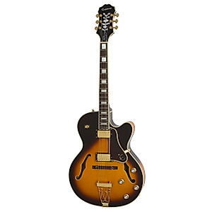Epiphone Joe Pass Emperor II Pro Electric Guitar Vintage Sunburst