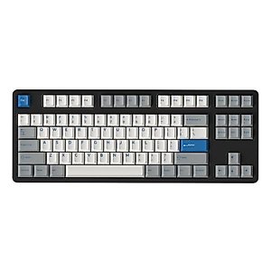 DROP DCX Camillo Keycap Set, Doubleshot ABS, Cherry MX Style Keyboard Compatible with 60%, 65%, 75%, TKL, WKL, Full-Size, 1800 layouts and More, White