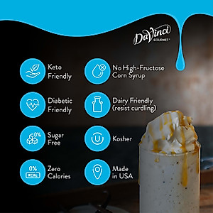 DaVinci Gourmet Sugar-Free German Chocolate Cake Syrup, 25.4 Ounce