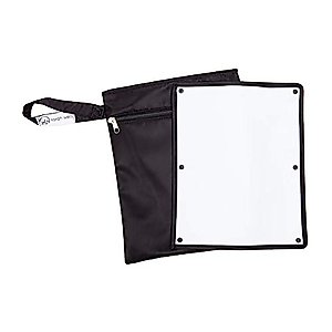 Sarah Wells Pumparoo Wet/Dry Bag for Breast Pump Parts (Black)