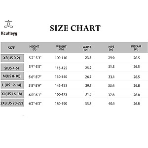 Kcutteyg Yoga Pants for Women with Pockets High Waisted Leggings Workout Sports Running Athletic Pants (White, Small)