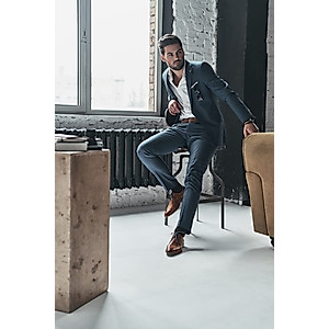 MONTABLEU Milano Handcrafted Mens Slim Bifold Wallet with Money Clip, Executive Black